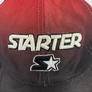 STARTER | Accessories | Vintage Starter Hat Cap Mens Red Gray Black ...